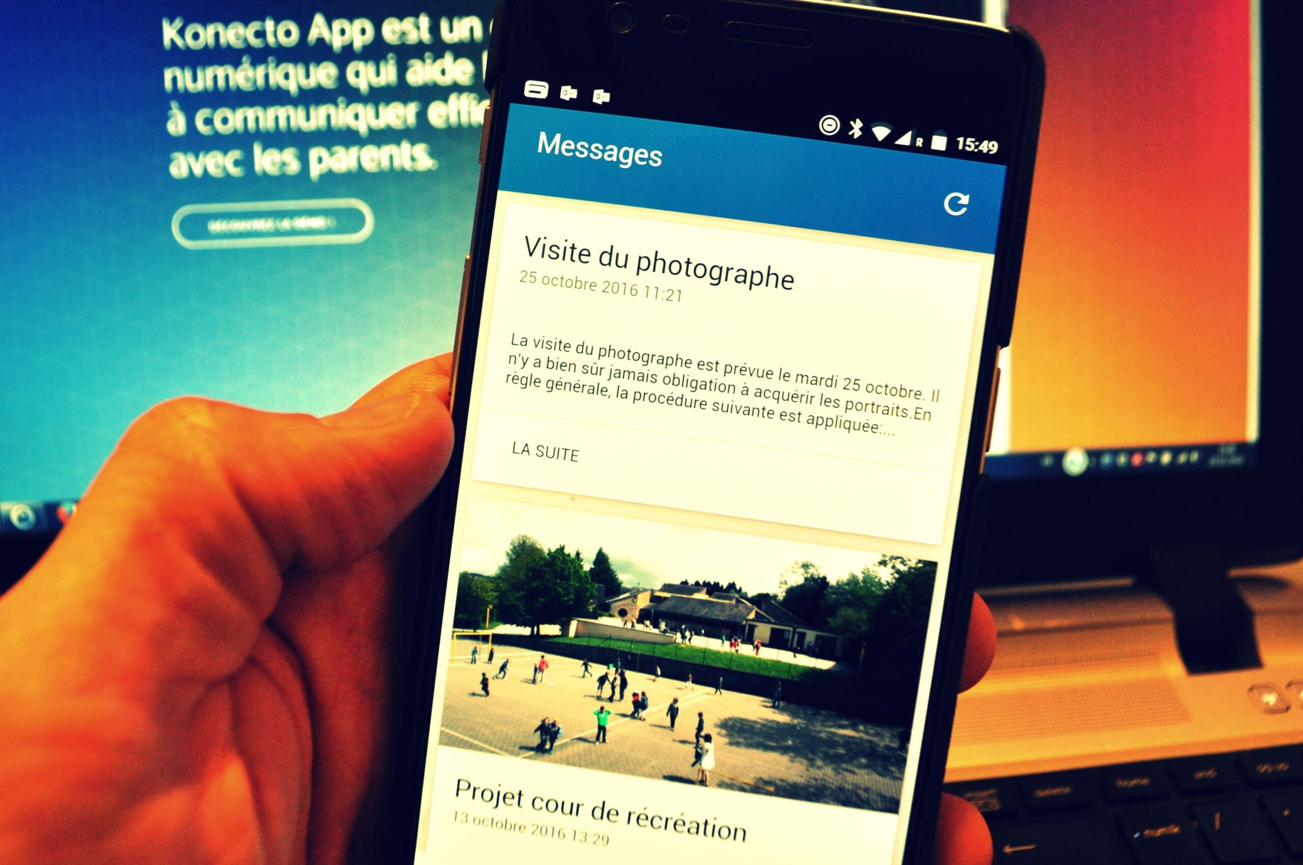 Konecto App : connecter l'école aux parents - Challenge Entreprendre